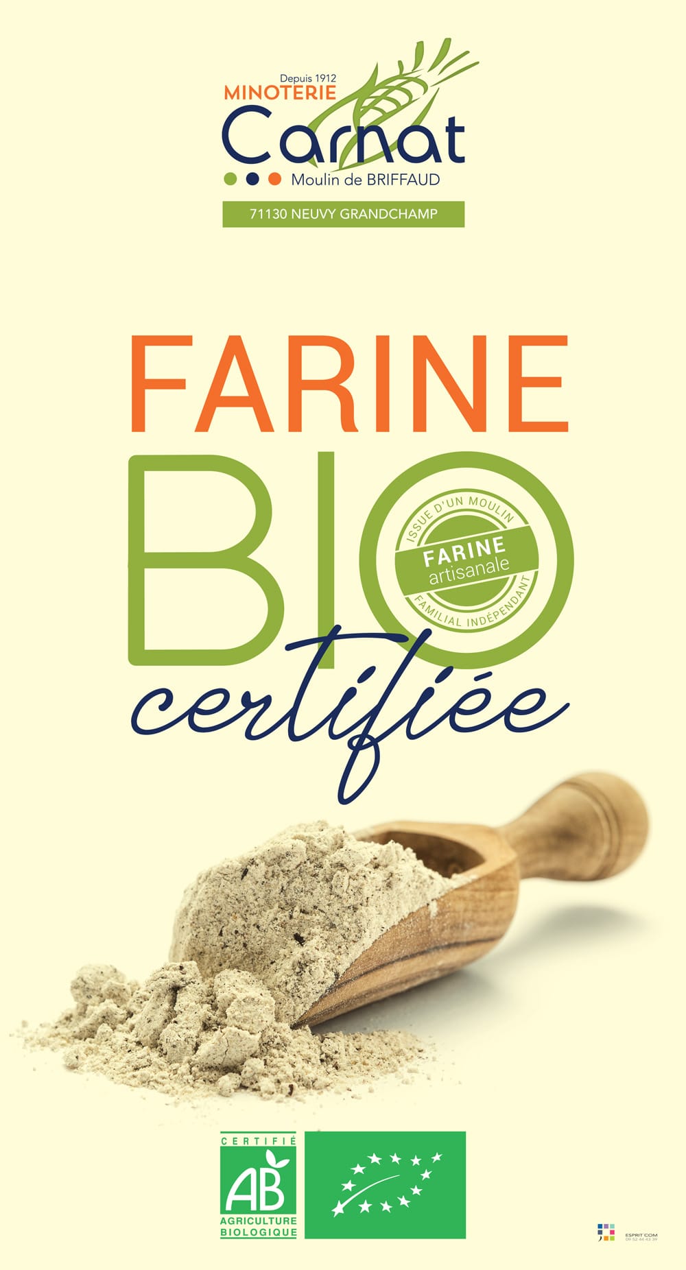 Farines pour les professionels de la panification - Moulins Carnat