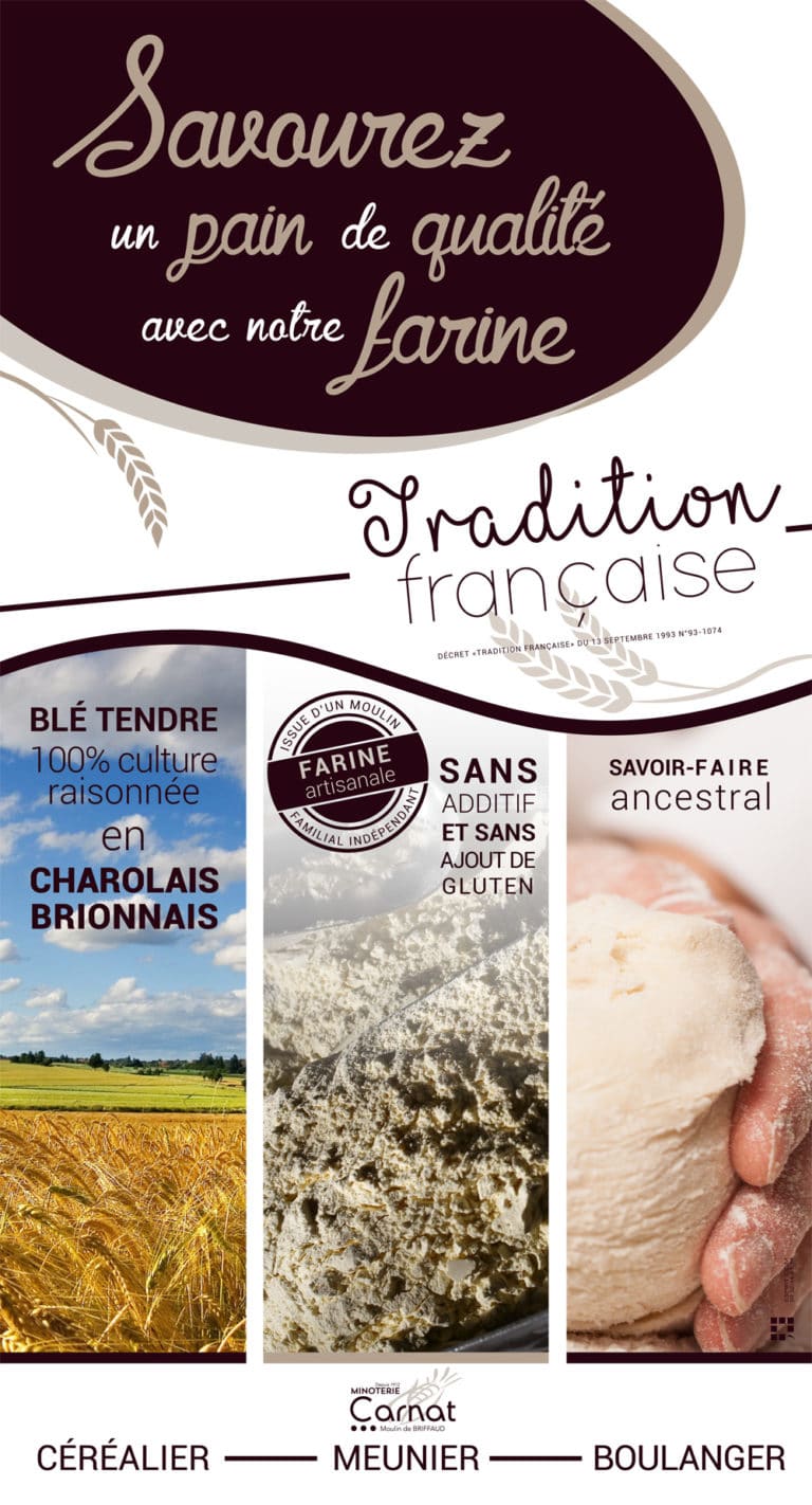 Farines pour les professionels de la panification - Moulins Carnat