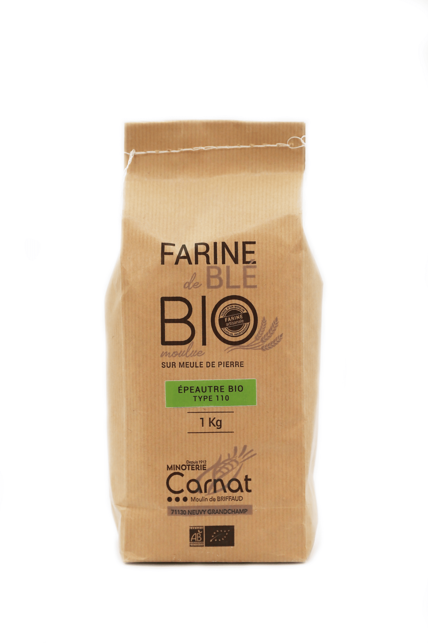 Farines en direct de la Minoterie pour les Particuliers - Moulins Carnat