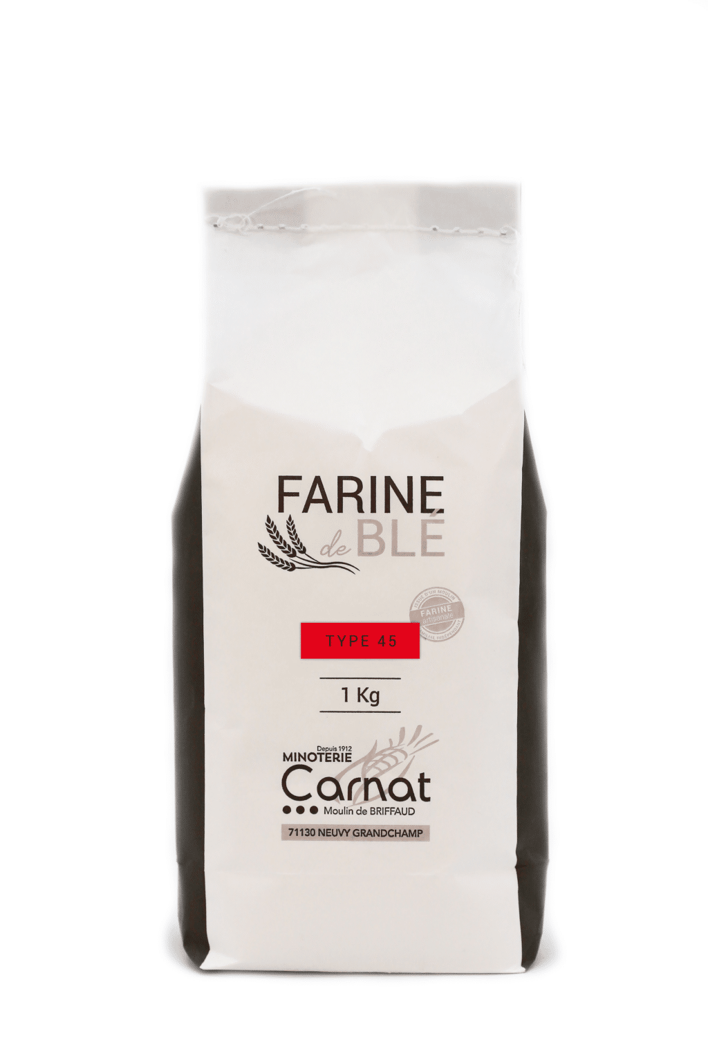 Farines en direct de la Minoterie pour les Particuliers - Moulins Carnat