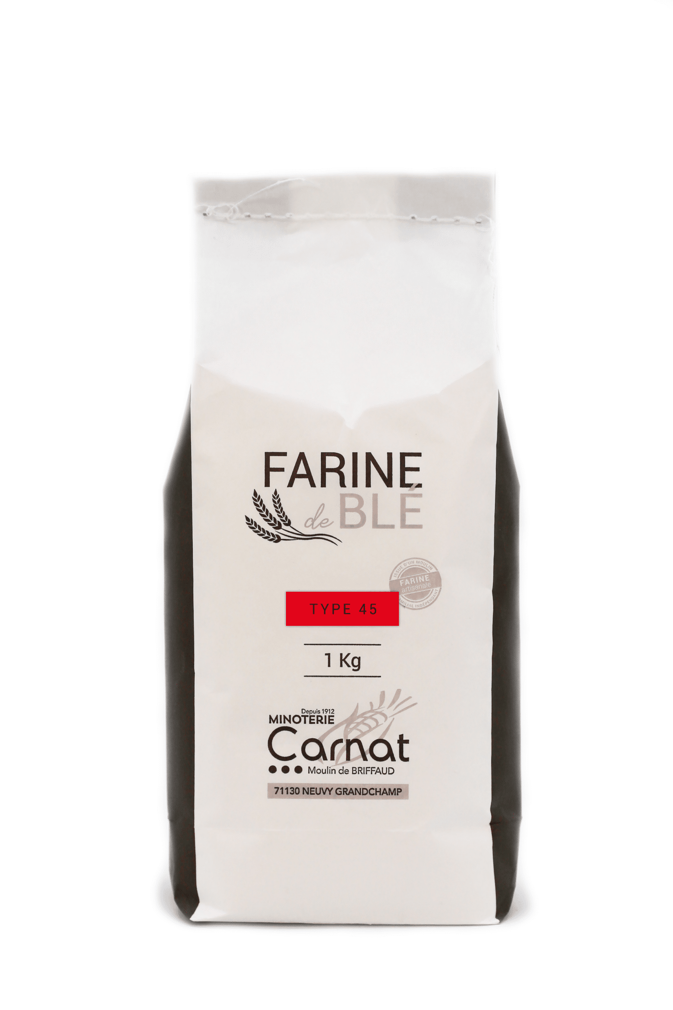 Farines en direct de la Minoterie pour les Particuliers - Moulins Carnat