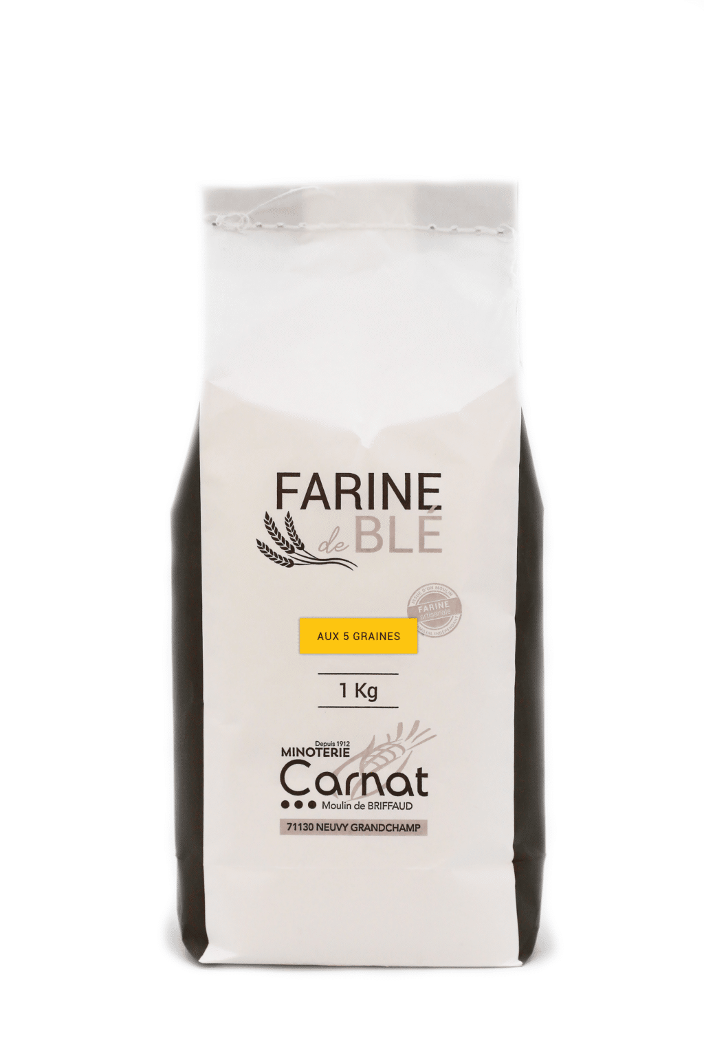 Farines en direct de la Minoterie pour les Particuliers - Moulins Carnat